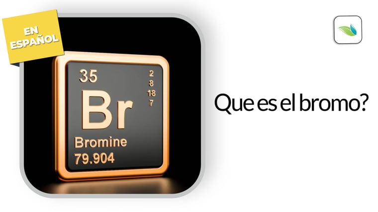 Qué es el bromo como desinfectante?